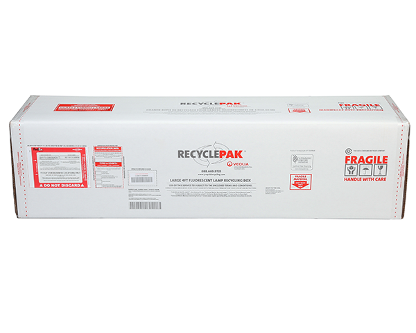 SUPPLY065- LARGE 4 FT FLUORESCENT LAMP RECYCLING BOX
